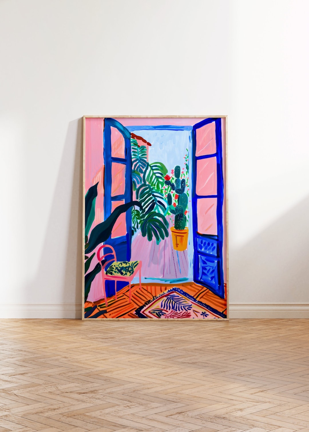 Matisse Open Window Art Print Matisse Inspired Wall Art Modern ...