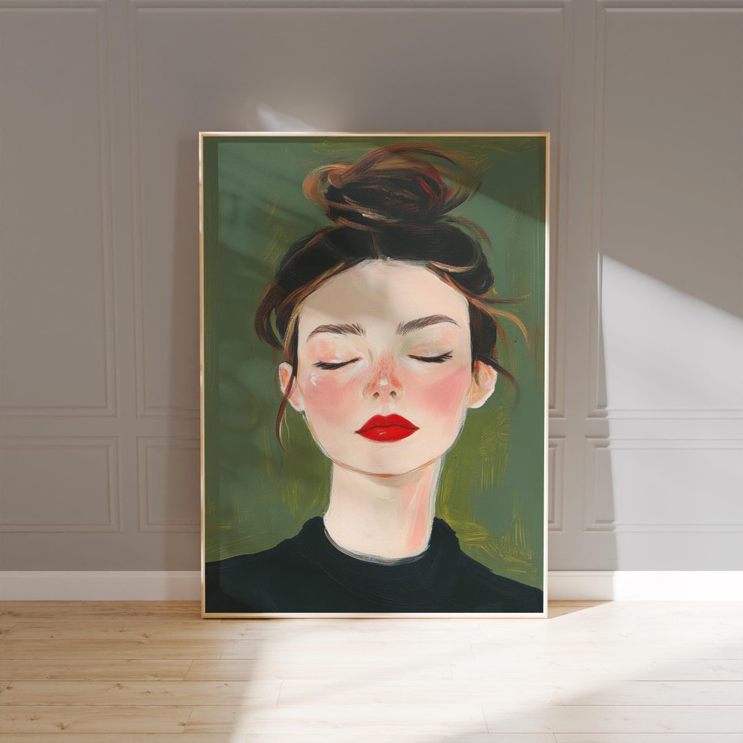 Modern Woman Art Print | Female Empowerment | Elegant Eclectic Feminist ...