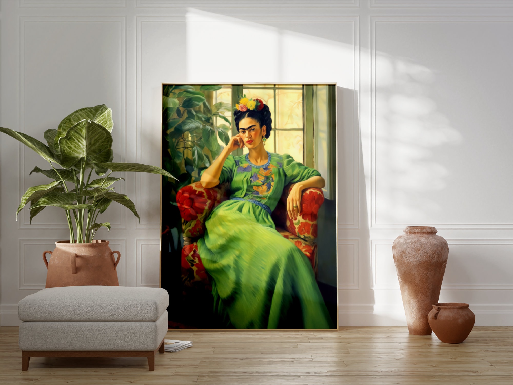 Frida Kahlo Poster Frida Kahlo Art Print Frida Kahlo Portrait Gift for ...