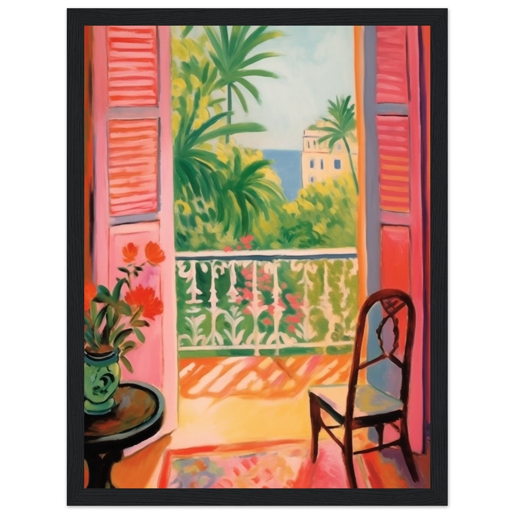 Matisse Open Window Matisse Posters Matisse Inspired Mediterranean Art ...