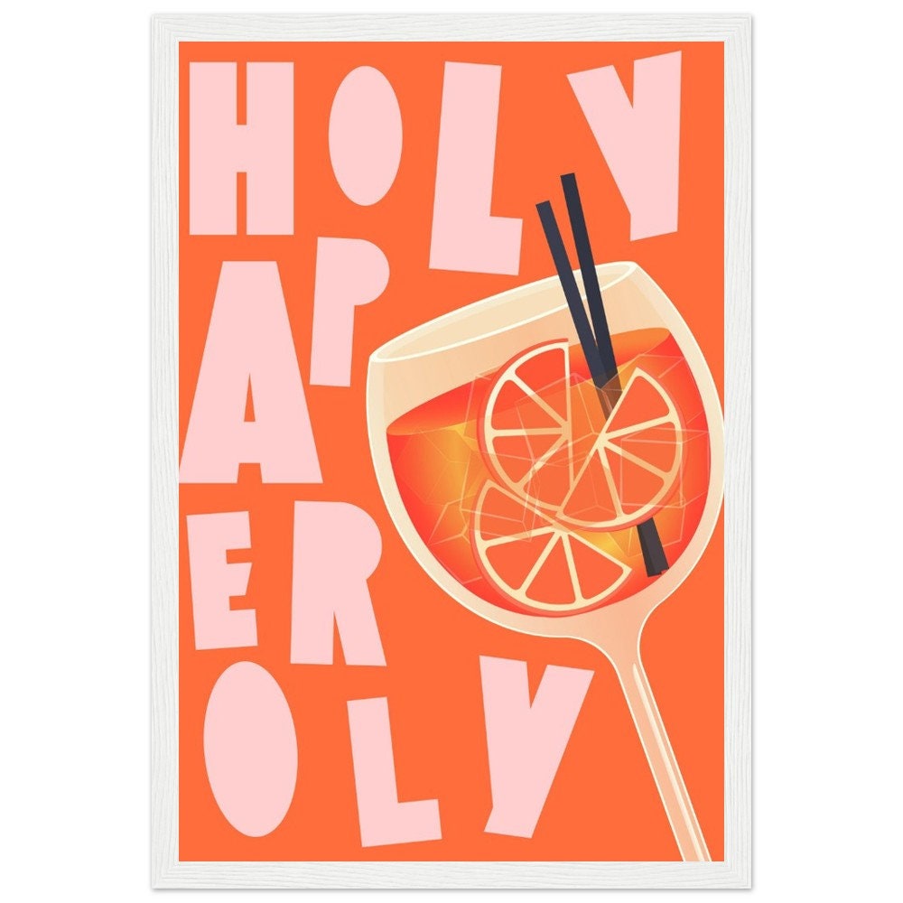 Aperol Spritz Poster Aperol Spritz Art Print Casual Print Kitchen ...