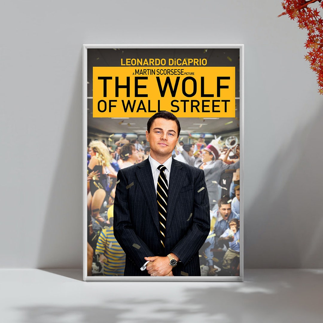 The Wolf of Wall Street Movie Poster-home Decor limited - Etsy