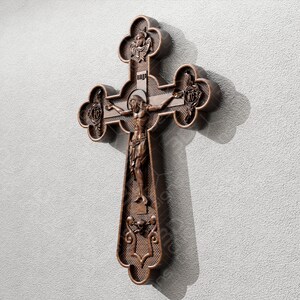 Jesus Cross - STL File for CNC Wood Carving - Etsy