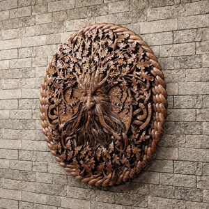 Forest Spirit - STL File for CNC Wood Carving - Etsy