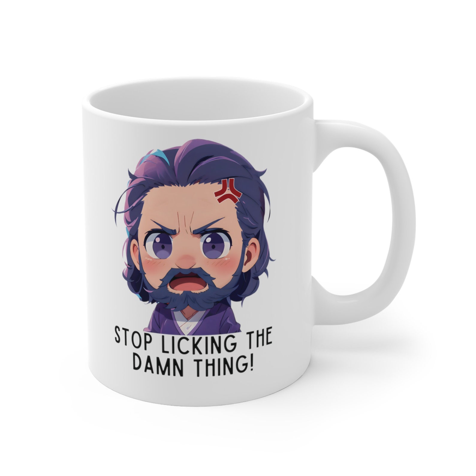 Gale of Waterdeep Funny Mug BG3 Stop Licking the Damn Thing Cute Spider ...
