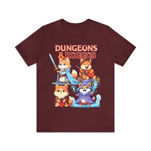 Dungeons and Dragons Shirt DND & Doggos DND Dog T-shirt Cute Doggo ...