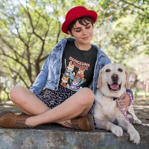Dungeons and Dragons Shirt DND & Doggos DND Dog T-shirt Cute Doggo ...