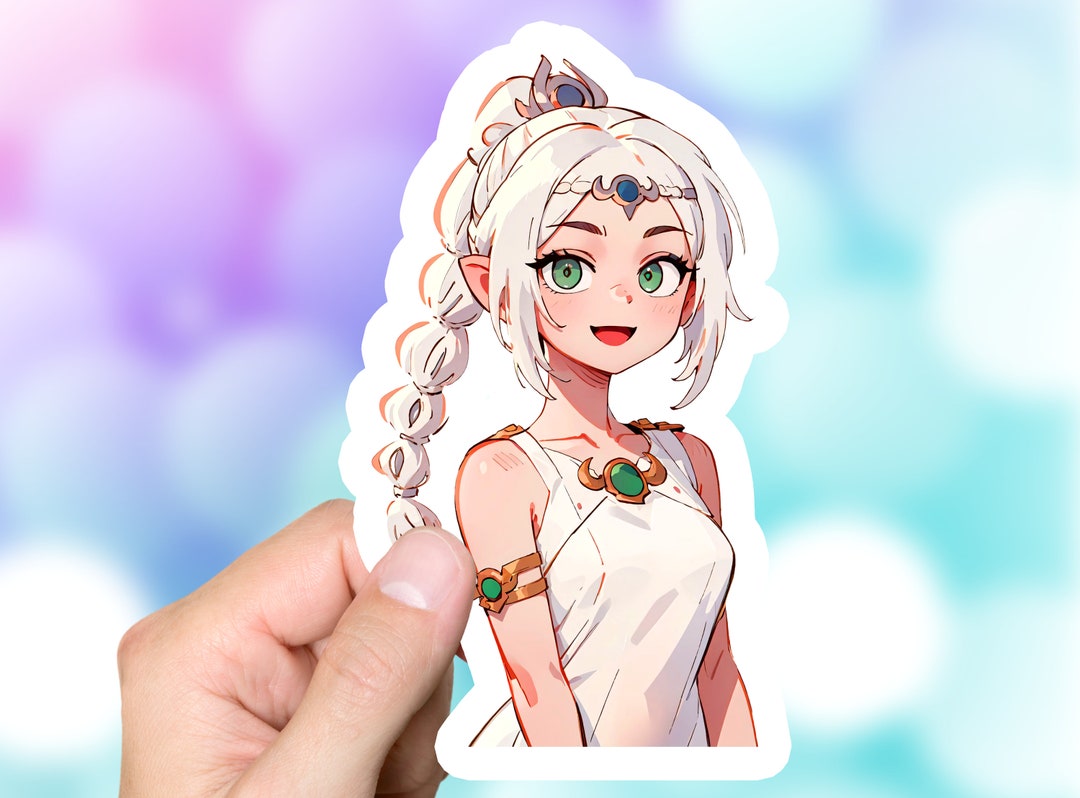 Cute Shadowheart BG3 Sticker Baldur's Gate 3 Dungeons and Dragons Gift ...