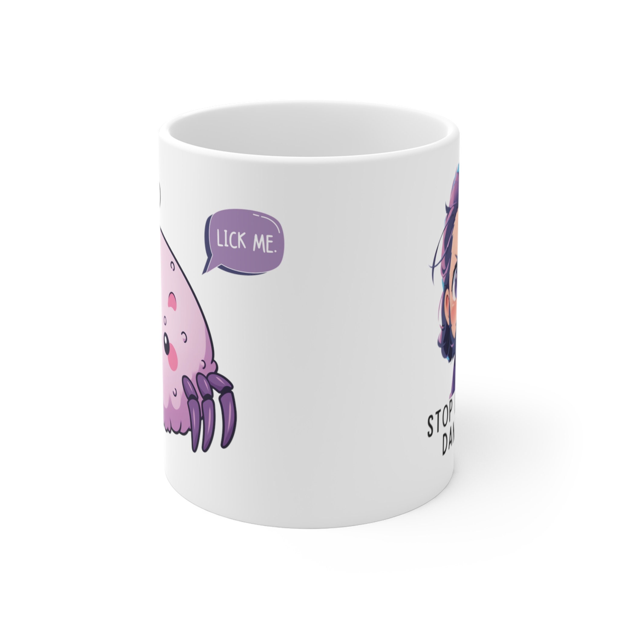 Gale of Waterdeep Funny Mug BG3 Stop Licking the Damn Thing Cute Spider ...
