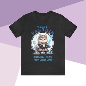Husky DND Paladin T-shirt BG3 Dungeons and Dragons Gift Baldur's Gate 3 ...