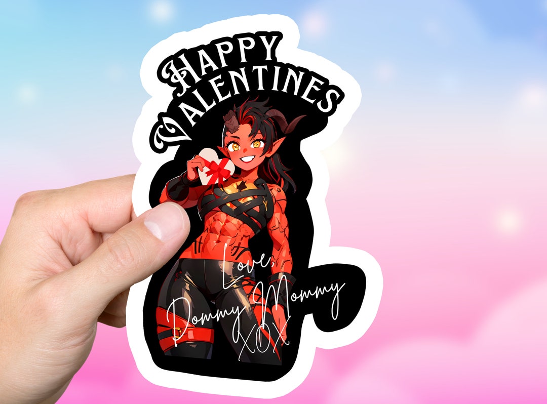 Karlach Cute Valentines Sticker Dom BG3 Barbarian Kawaii Baldur's Gate ...
