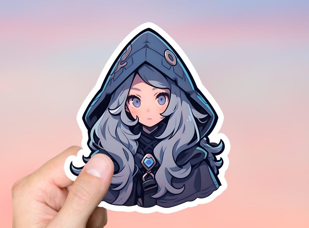 Grey Mage Sticker DND Stickers Dungeons and Dragons Gift Laptop Sticker ...