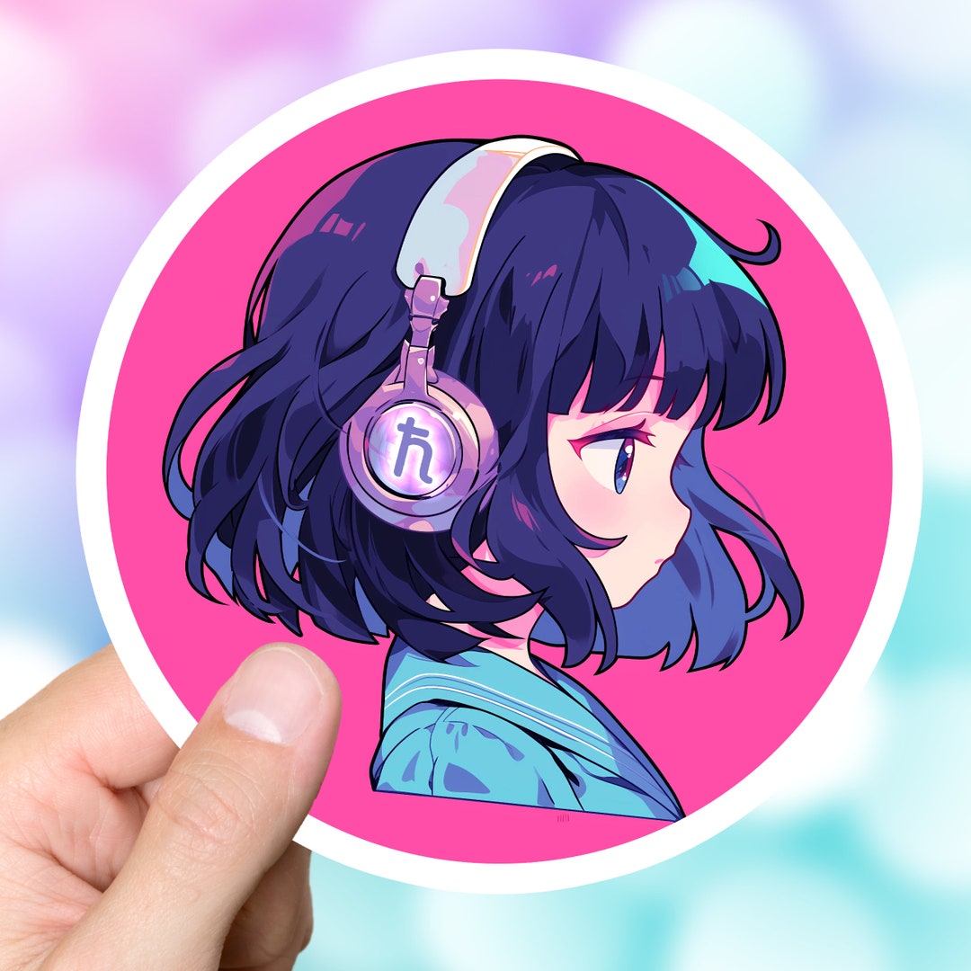 Hotaru Tomoe Lofi Sticker Magical Girl Saturn Lofi Aesthetic Art Lofi ...
