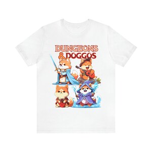 Dungeons and Dragons Shirt DND & Doggos DND Dog T-shirt Cute Doggo ...