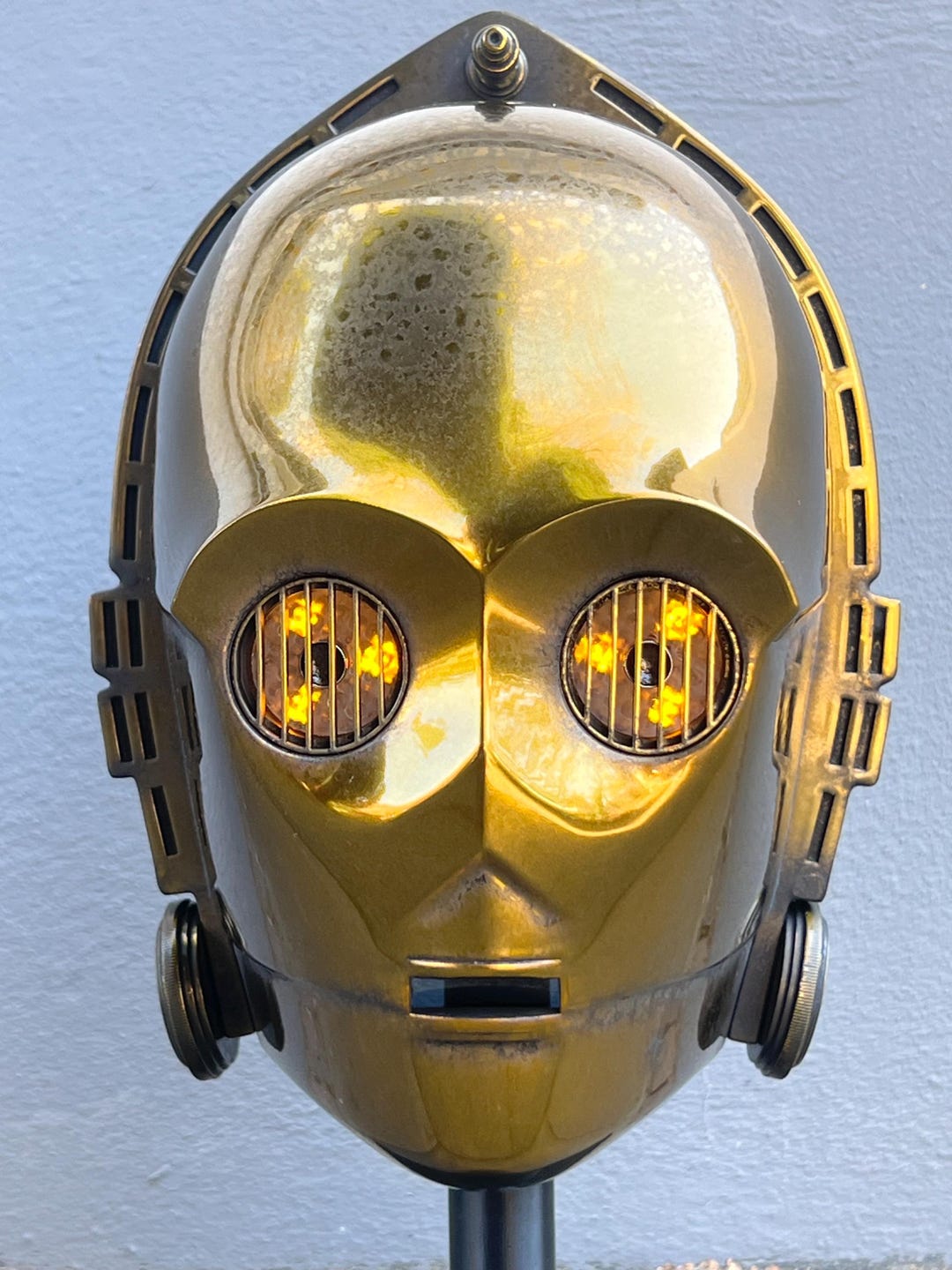 C-3PO Droid Helmet / Star Wars - Etsy