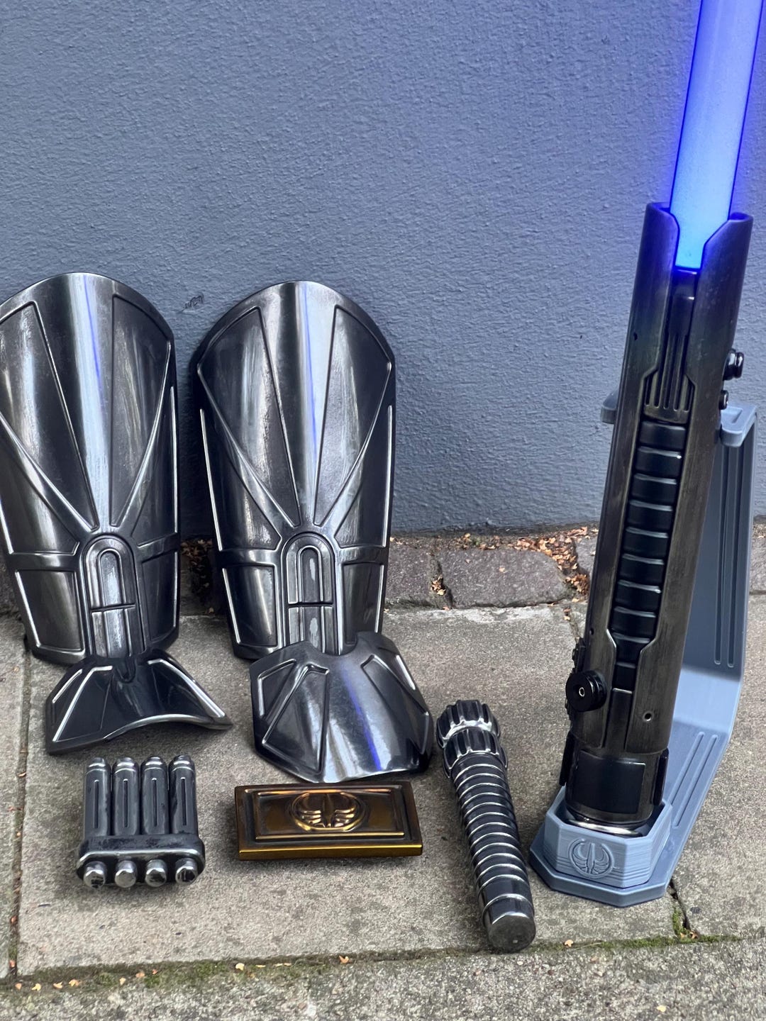 The Acolyte / Master Sol Armor Set With Lightsaber - Etsy