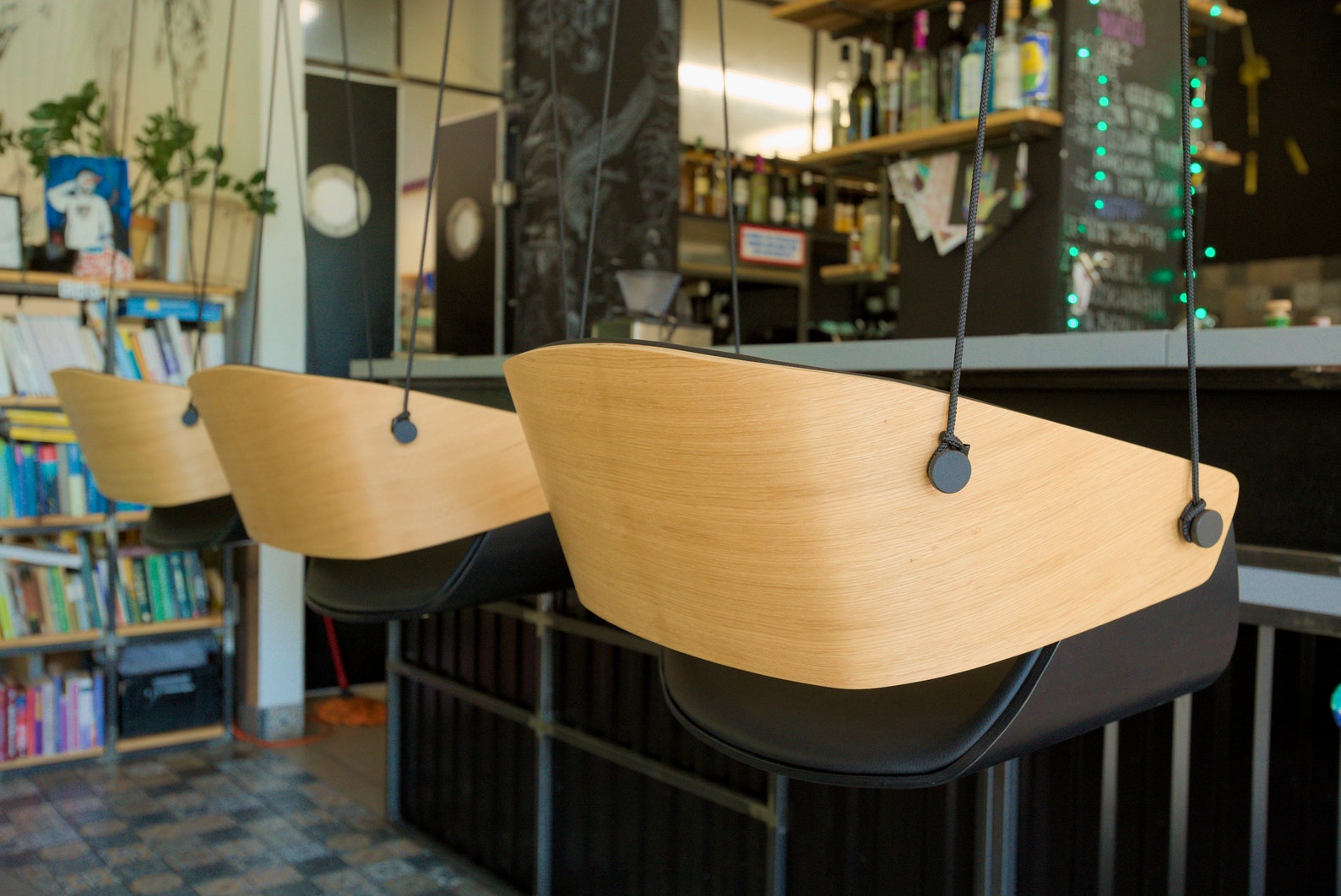 Luxury Wooden Swing, Rocking Armchair Seat, Office Swing, Chill Zone ...