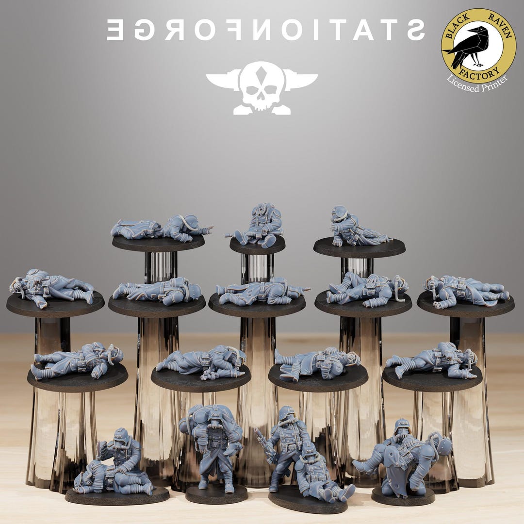 Grimguard the Fallen - Stationforge Miniature for Tabletop Wargames ...