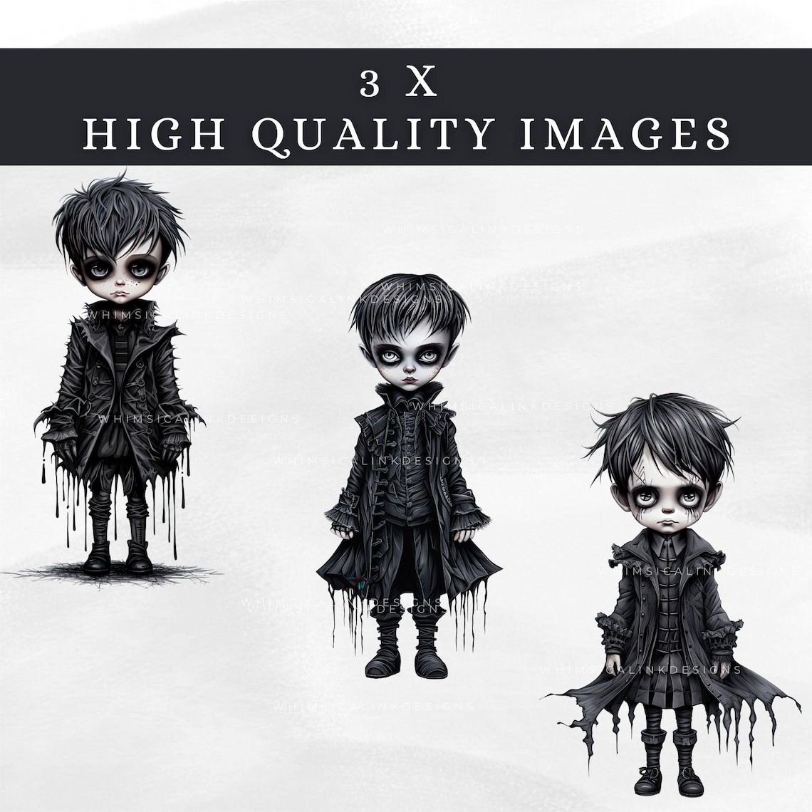 Gothic Boy, Quirky Boy, Goth Boy, Dark Fantasy Clipart, Goth Fashion ...