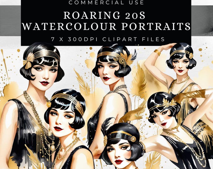 Roaring 20s Clipart, Flapper Girl, 1920s Images, Great Gatsby, Nineteen ...