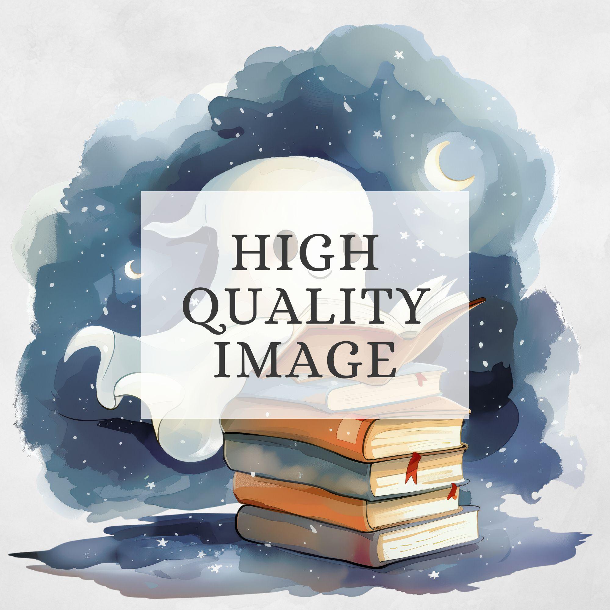 Ghost Reading Clipart, Bookish Halloween, Ghost Png, Trendy Bookish Png ...