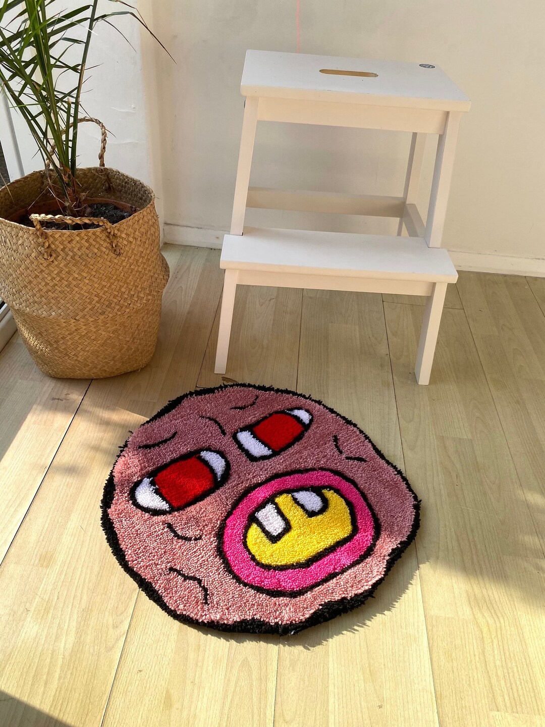 Cherry Bomb Hand Tufted Rug Tyler the Creator Home Decor - Etsy
