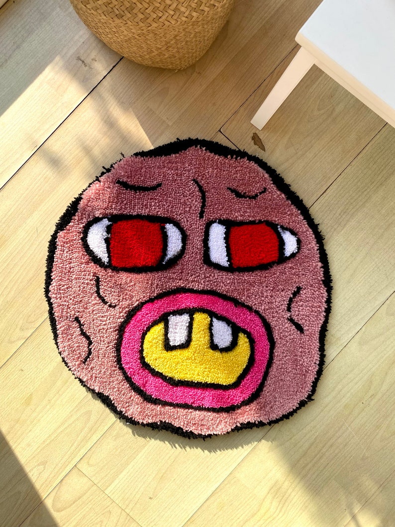 Cherry Bomb Hand Tufted Rug Tyler the Creator Home Decor - Etsy