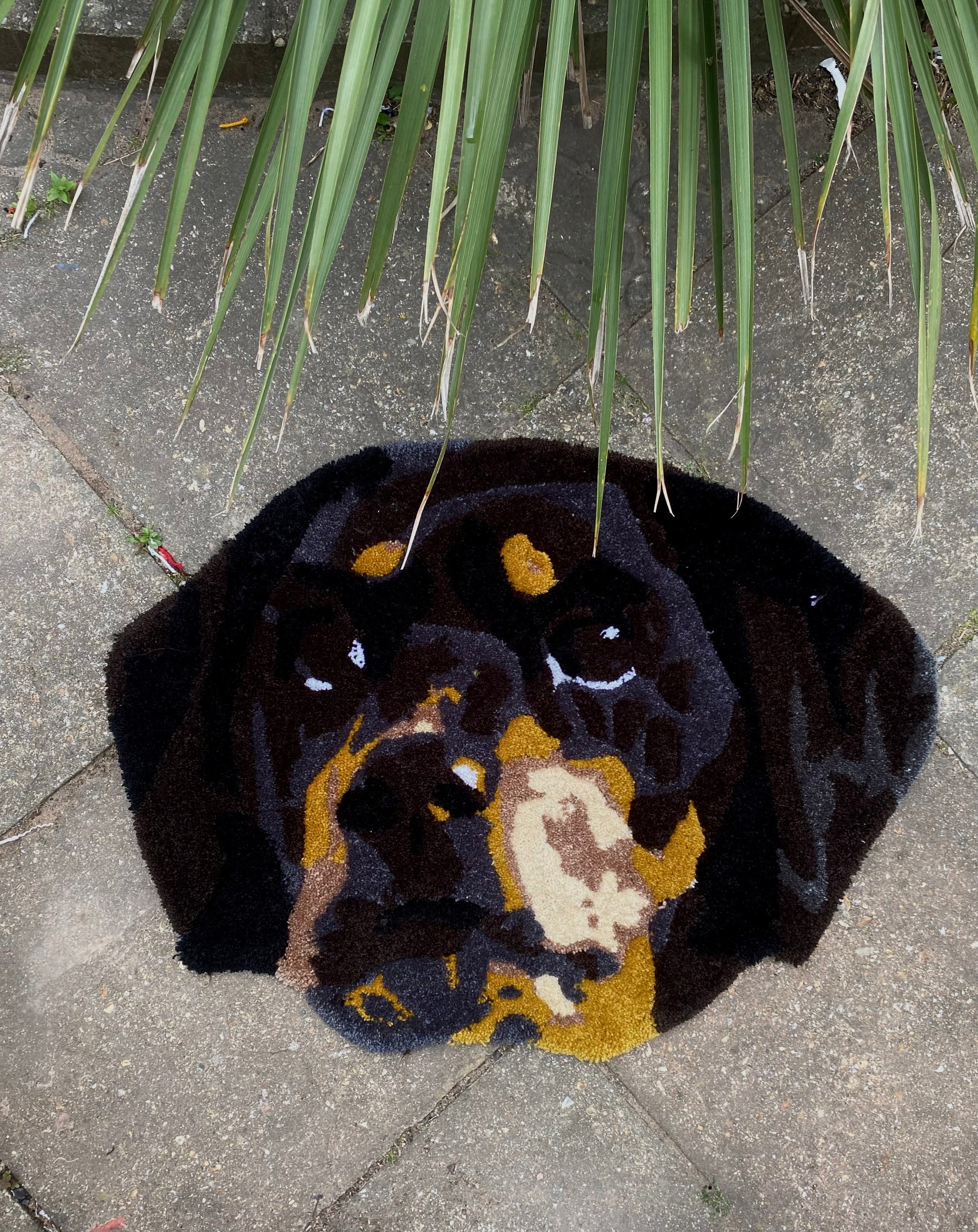 Personalised Tufted PORTRAIT Rug | Tufted Rug | Home Decor | Wall Art ...