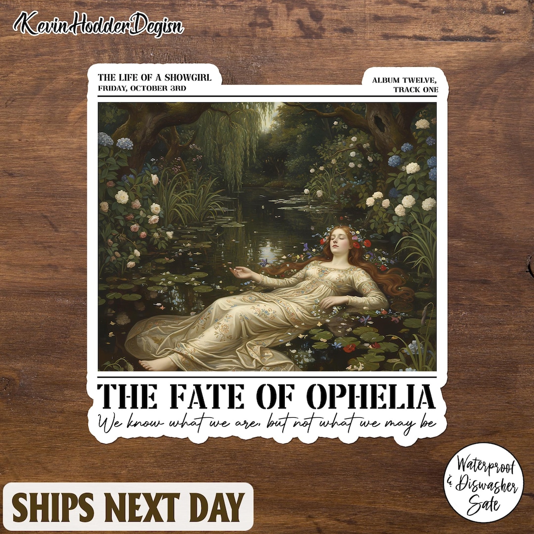 Fate of Ophelia Sticker/car Magnet, My Energy is Expensive Vinyl Decal ...