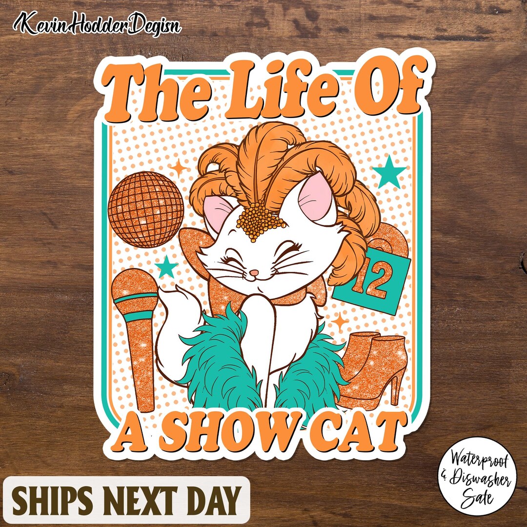 The Life of A Show Cat Sticker/car Magnet, My Energy is Expensive Vinyl ...
