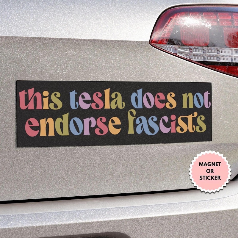 Anti Elon Musk Car Decal - Etsy