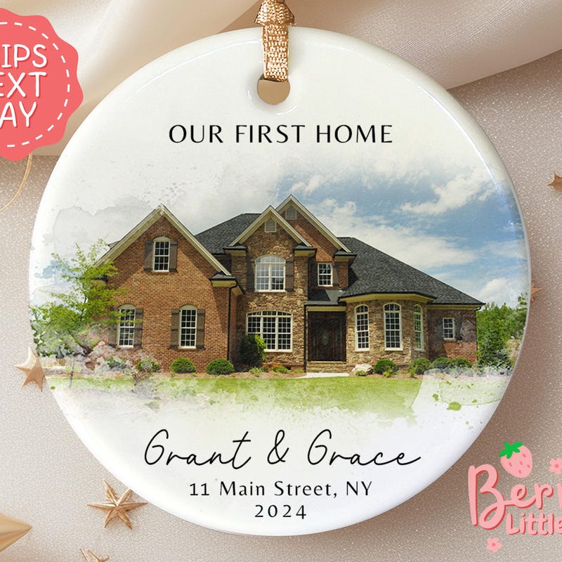 Christmas Ornament With Photo Insert - Etsy