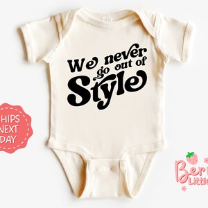 We Never Go Out of Style Youth, Girls Shirt - Lyrics Shirt for Kids ...