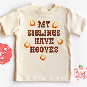 My Siblings Have Hooves Horseback Riding Baby Reveal Onesie® - Baby ...