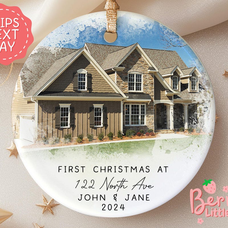 First Home Ornament - Etsy