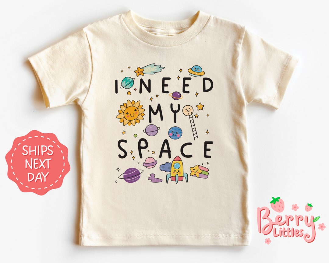 I Need My Space Solar System Baby Reveal Shirt - Space Theme Baby ...