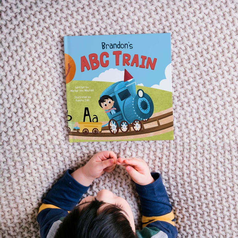 ABC Book - Learning the Abcs - Alphabet Book - Personalized Children's ...