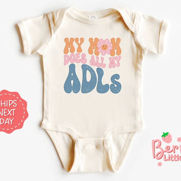 Mom Does My Adls Onsie - Etsy