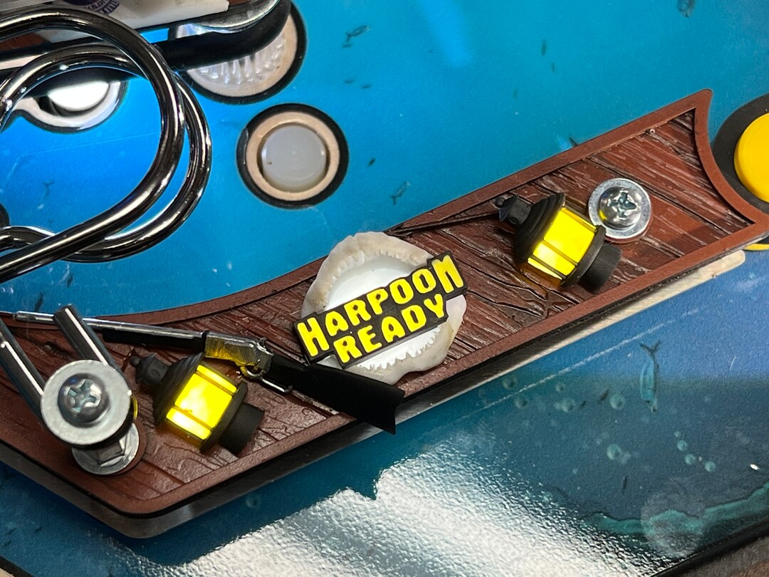 JAWS Pinball Return Lane Guides for Pro/prem/le by Crcades - Etsy