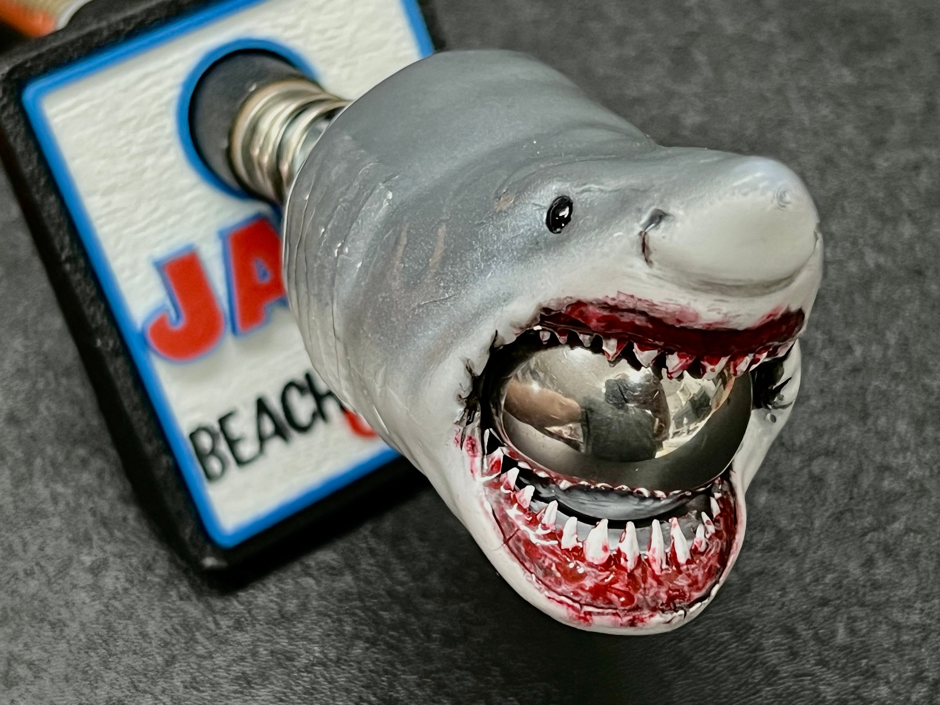 Jaws "bruce" Pinball Eating Shooter Rod and Plate - Etsy