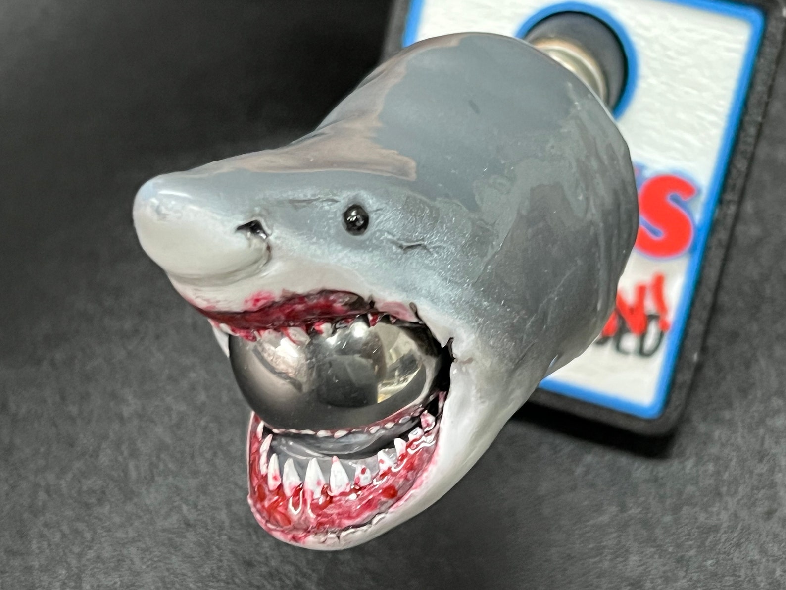 Jaws "bruce" Pinball Eating Shooter Rod and Plate - Etsy
