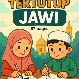 Suku Kata Tertutup JAWI - Etsy