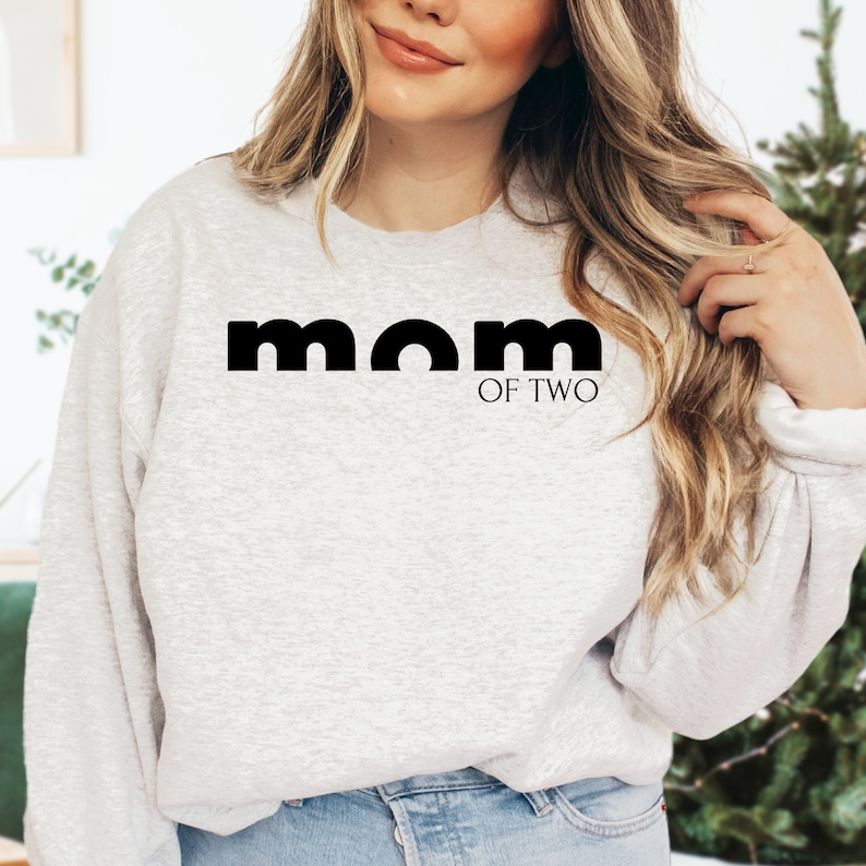 Personalized Mom Sweatshirt Mom Sweater Gift for Mom Christmas Gift Mom ...