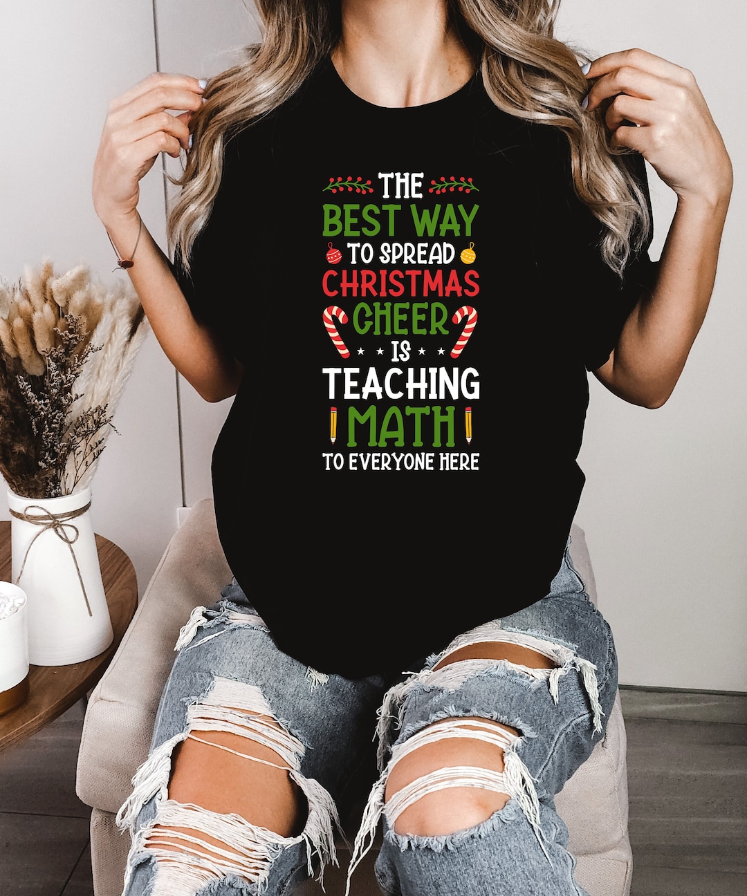 Christmas Math Teacher Shirt Math Fa La La Shirt Christmas Teacher ...