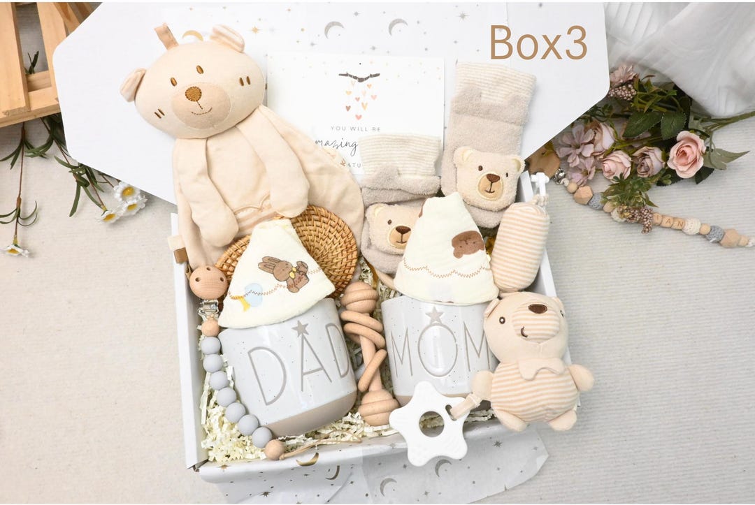 New Parents Gift Box,gender Neutral Gift,new Baby Gift,gender Reveal ...