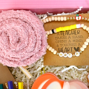 Personalized Teacher Gift Set,custom Teacher Gift Box, Teacher ...