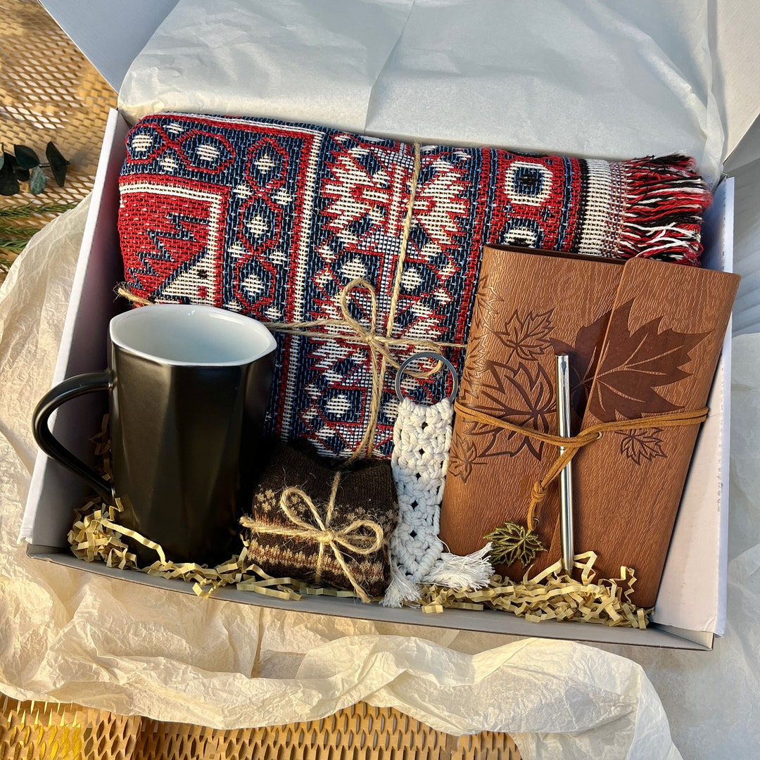 Personalized Gift Box With Blanket,hygge Gift Box for Her,warm and Cozy ...