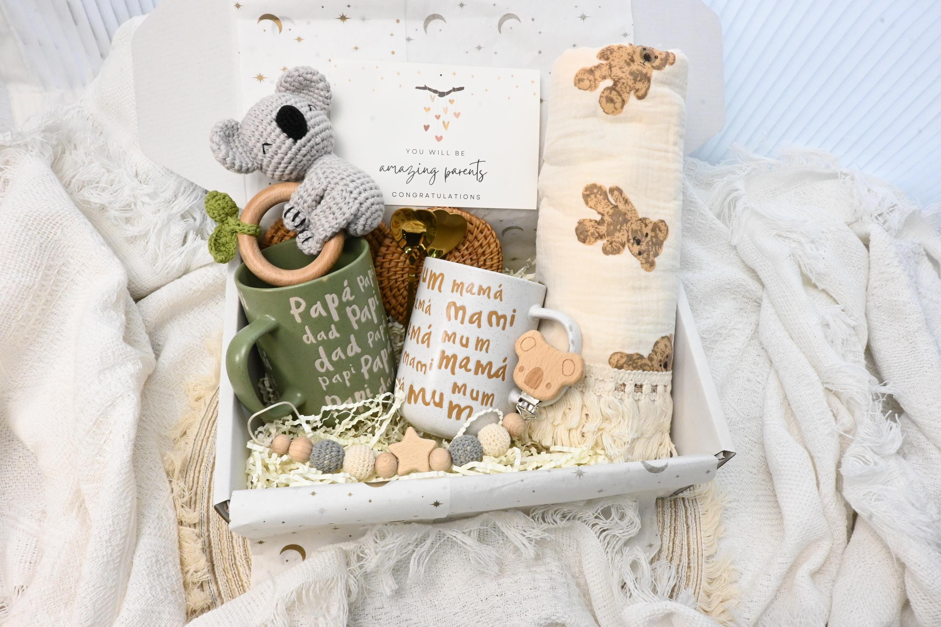 New Parents Gift Box,gender Neutral Gift,new Baby Gift,gender Reveal ...