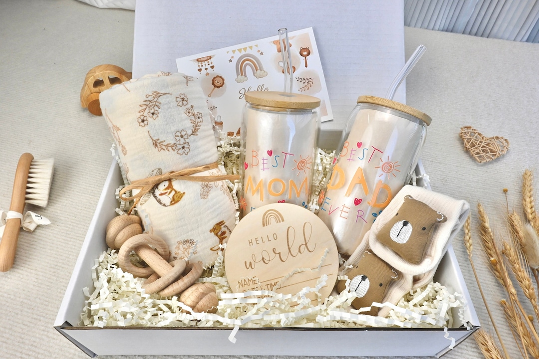 New Parents Gift Box,gender Neutral Gift,new Baby Gift,gender Reveal ...