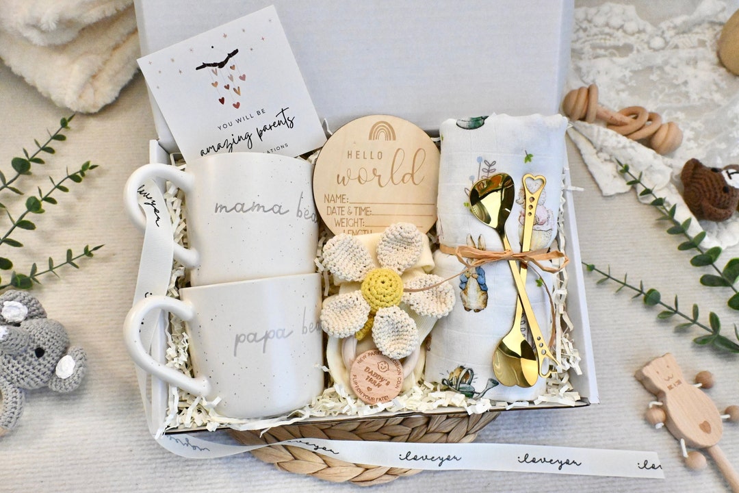 New Parents Gift Box,gender Neutral Gift,twins Gift Box,new Baby Boy ...